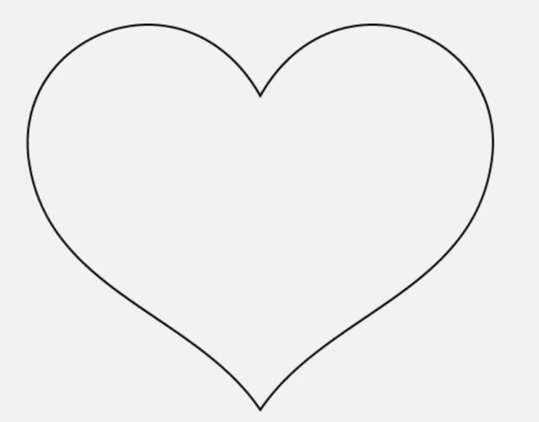 Красивые шаблоны сердца для вырезания из бумаги (130 картинок)